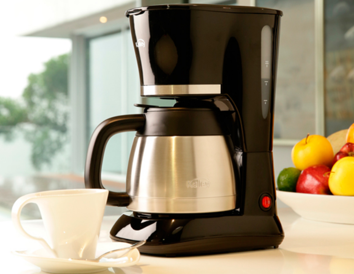 CAFETERA KALLEY 8 TAZAS CM 750 W JARRA TERMICA